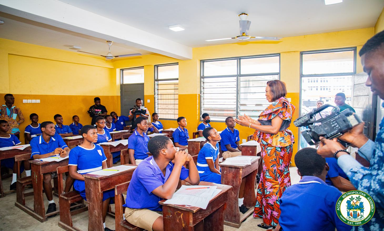 AMA - Mayor of Accra tours BECE centers; commends efforts at increasing ...