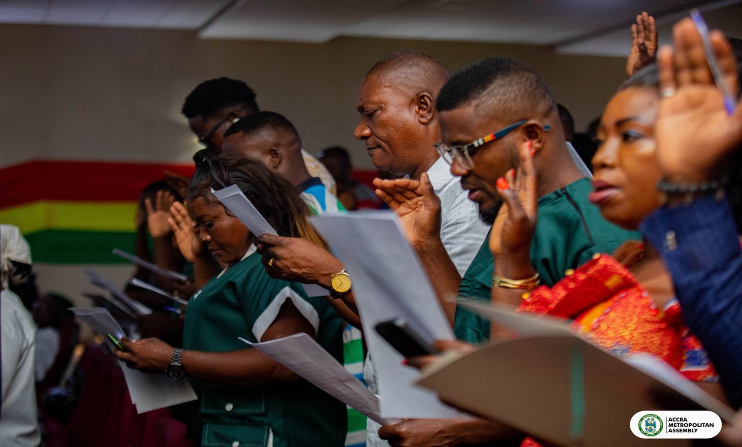 AMA - Newly elected AMA Unit Committee Members sworn into office