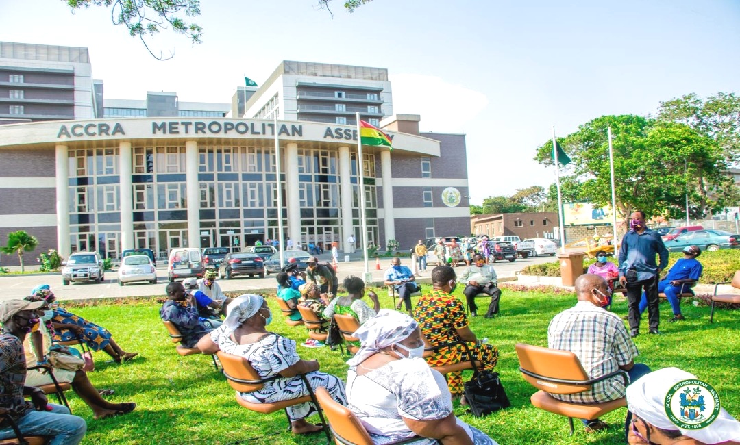 AMA - Accra City Hall re-opens for business