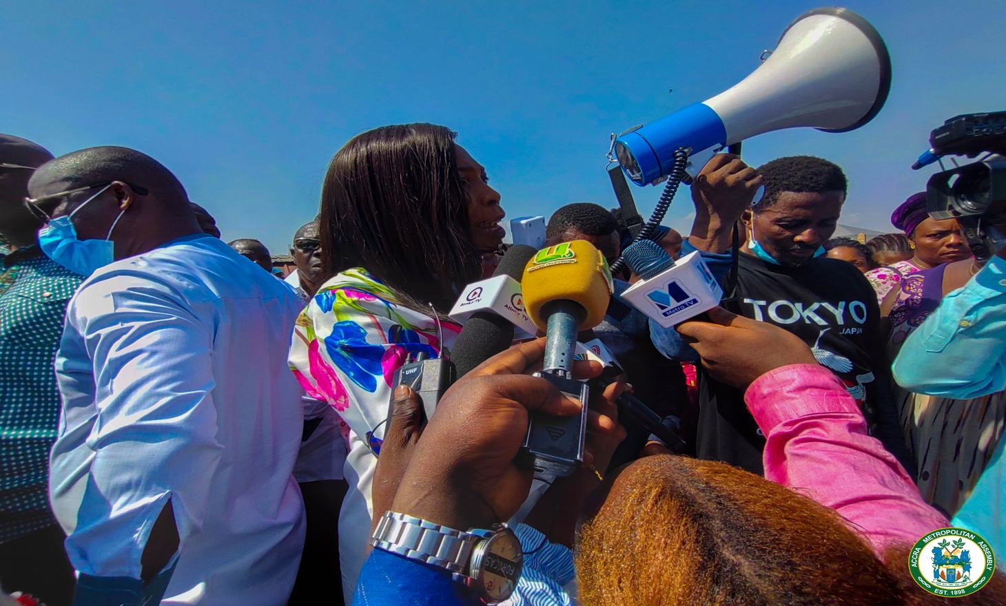 AMA - AMA Boss,Â Greater Accra Regional Minister, MPs in Accra visit ...